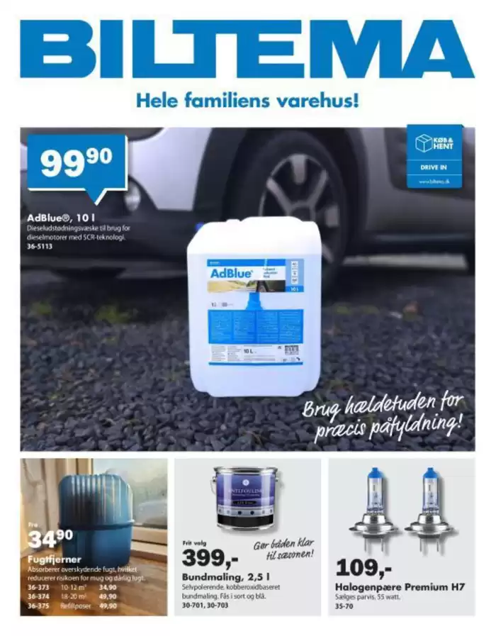 Biltema Roskilde, Industrivej 64 | Åbningstider og tilbud | Tiendeo