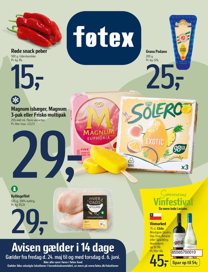Føtex | Tilbudsavis og tilbud juni 2024 | Tiendeo
